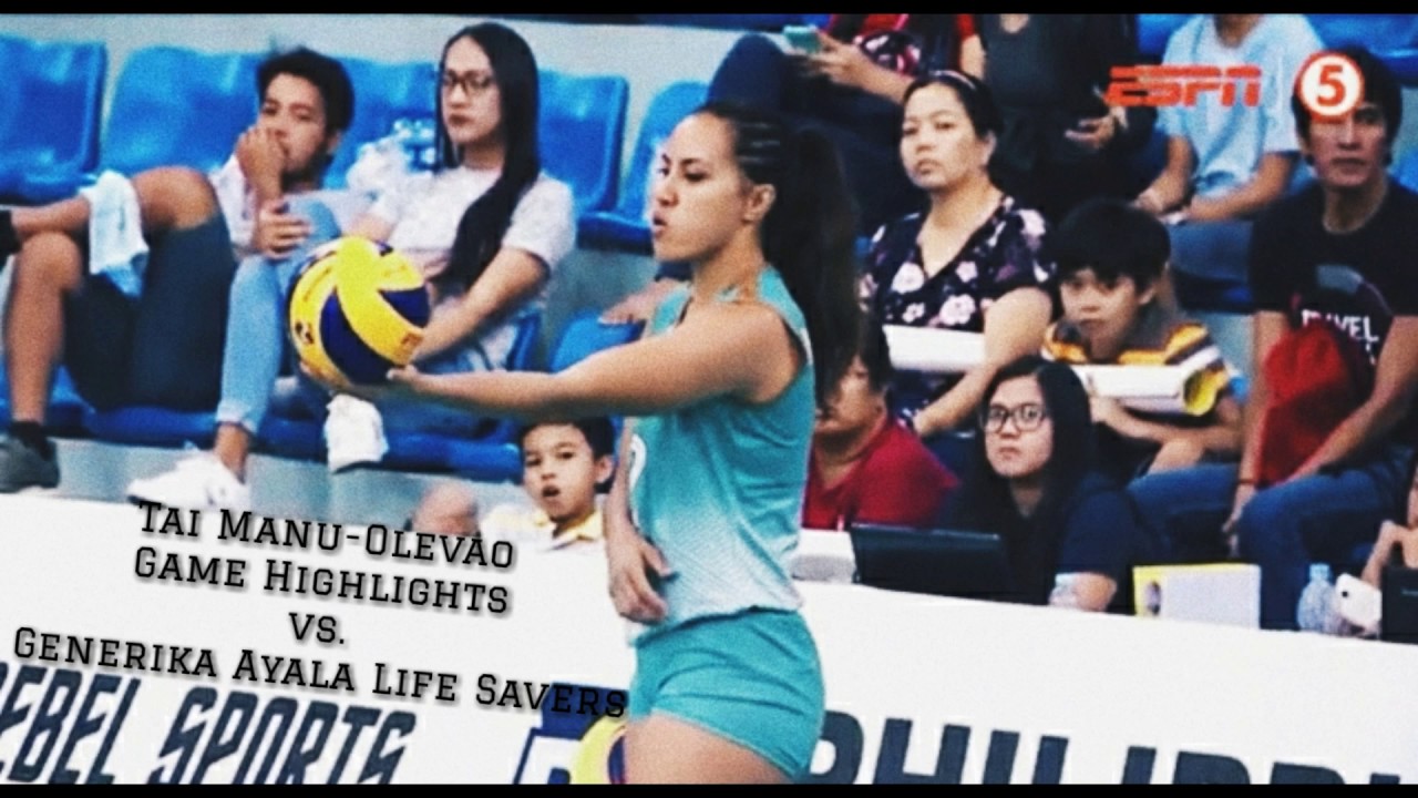 Tai Manu-Olevao Game Highlights | United Volleyball Club vs. Generika ...