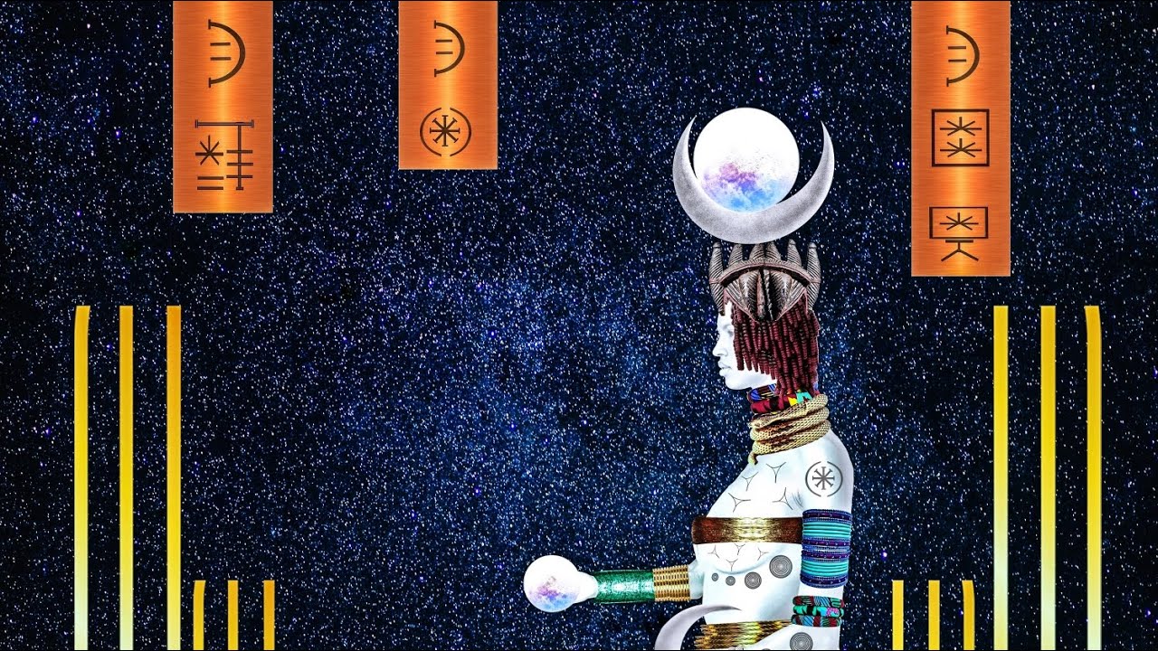 Igbo Moon Goddess: Nne Onwa / Nne Oma by Sirius Ugo Art - YouTube