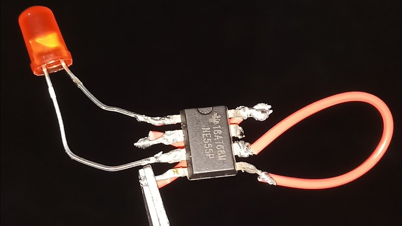 Wire Cut Alarm Circuit Using ic 555 || ic555 Timer Project || New ...