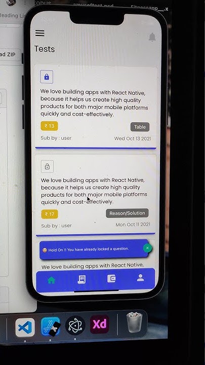 react native dropdown alert #shorts #reactnative #amusoftech - YouTube