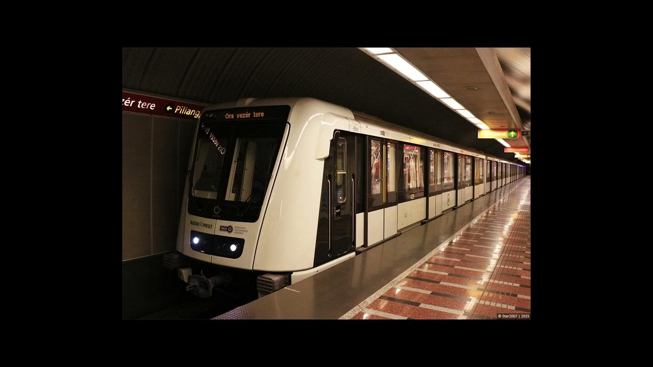 Alstom Metropolis AM5-M2 (Audio) BKK M2 Metró - YouTube