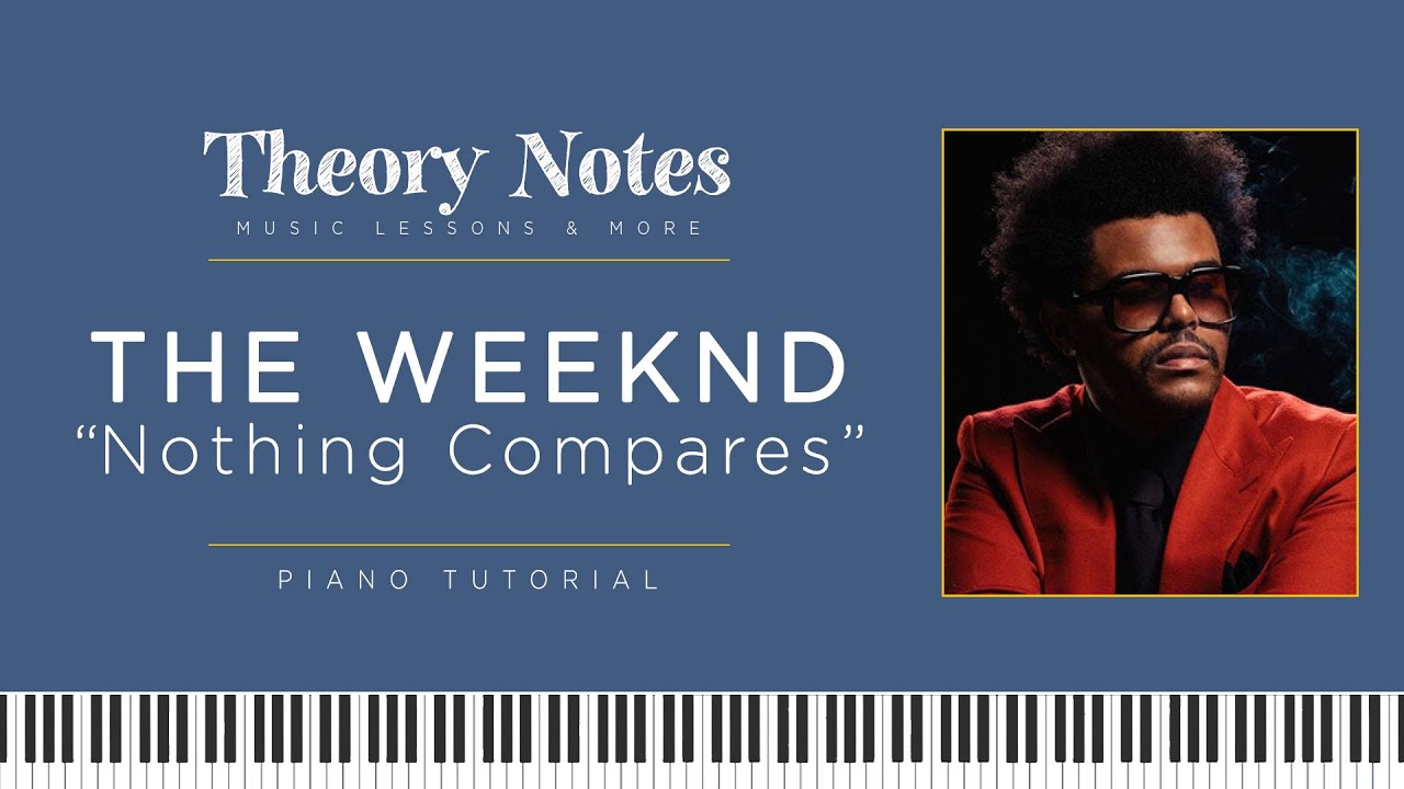 How to Play The Weeknd - Nothing Compares | Theory Notes Piano Tutorial ...
