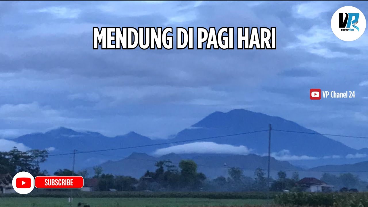 Mendung di Pagi Hari 🌾 | Suasana Tenang di Persawahan Desa yang ...