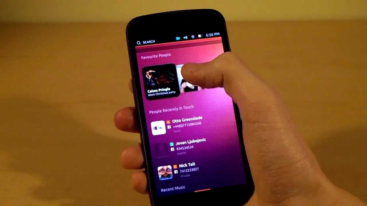 Ubuntu OS Phone Review Walkthrough - YouTube