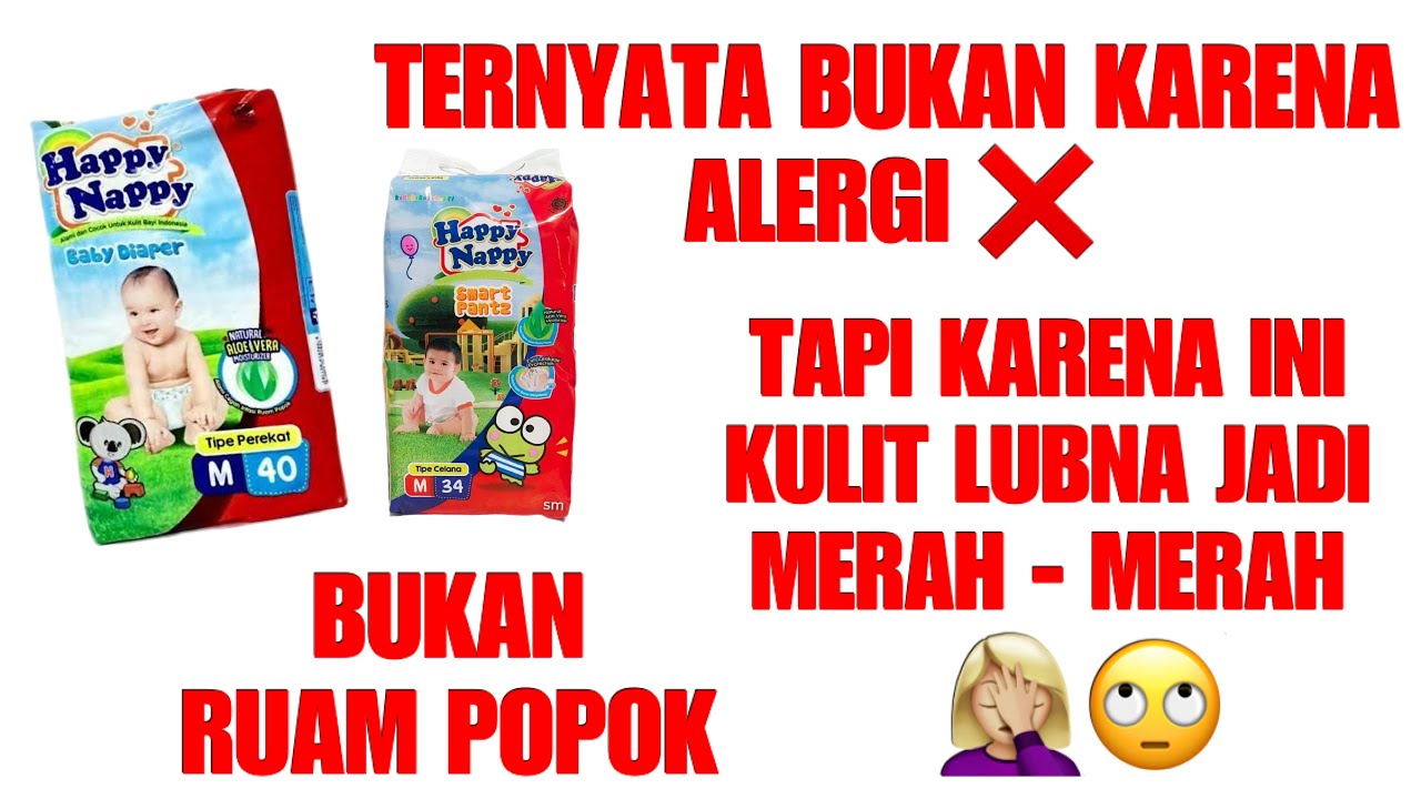 ‼️REVIEW POPOK HAPPY NAPPY MODEL CELANA‼️ - YouTube