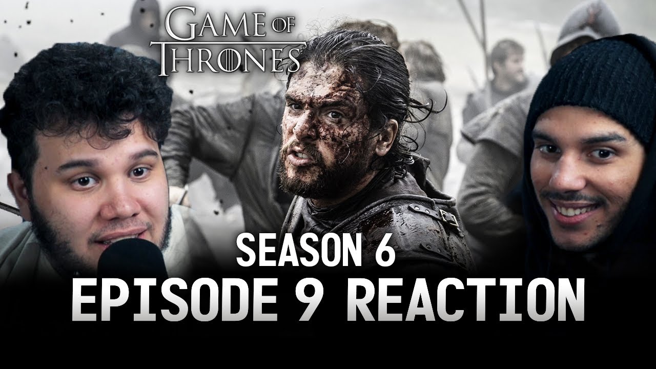 The Game of Thrones Season 6 Episode 9 REACTION |Battle of the Bastards ...