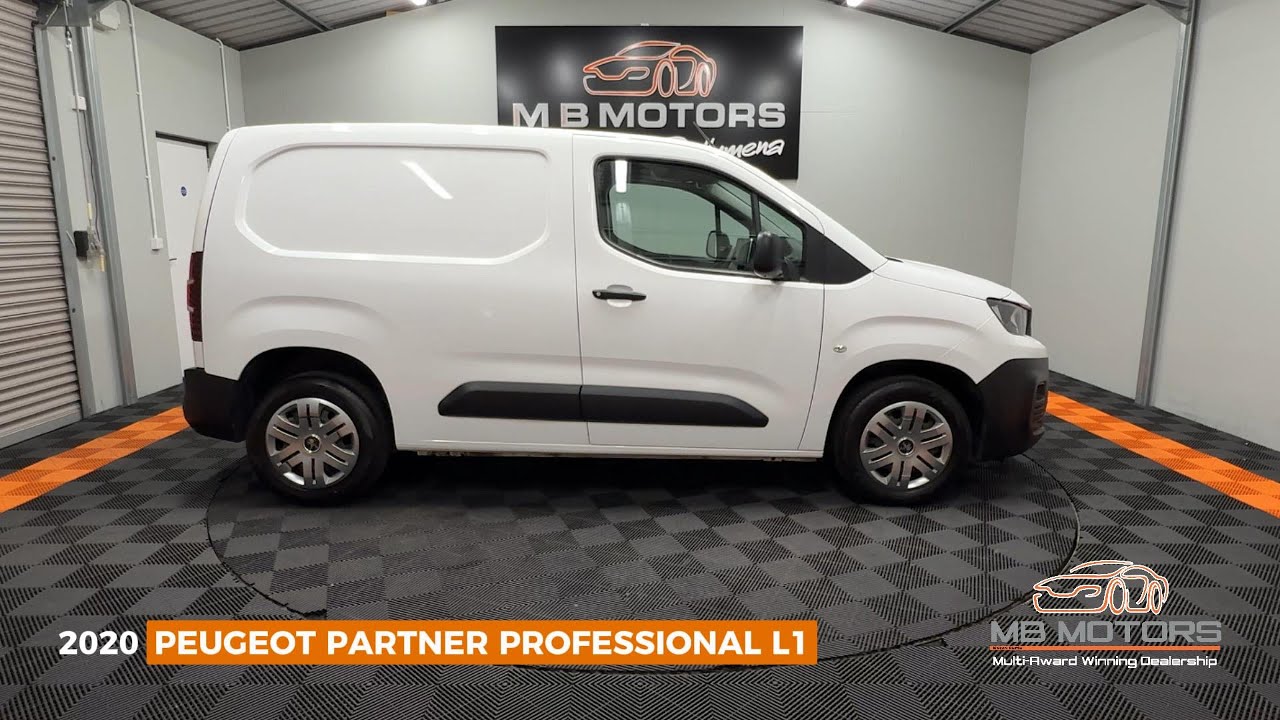 2020 Peugeot Partner MB Professional L1 Blue HDi - Motors Ballymena ...