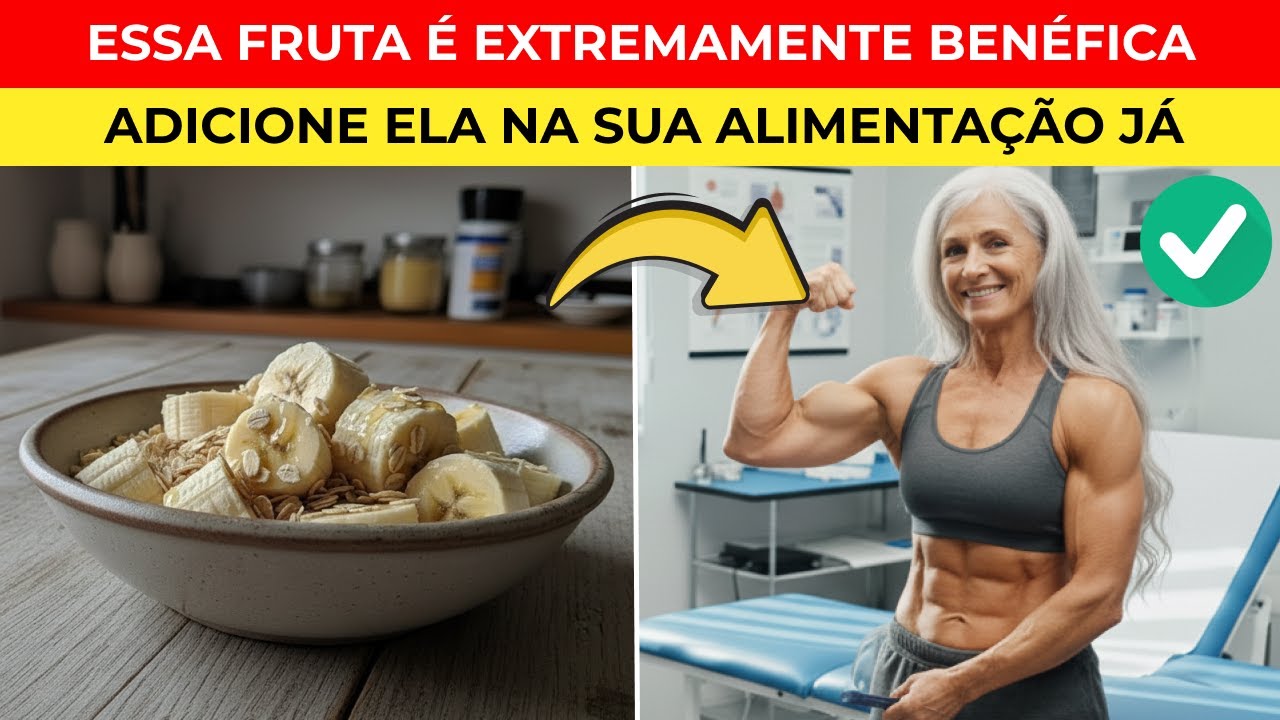 Após os 60: Coma essa Fruta PODEROSA que faz você Reconstruir Músculo ...