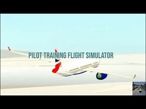 PILOT FLIGHT TRAINING SIMULATOR ROBLOX LIVE shout out to marcostronger ...