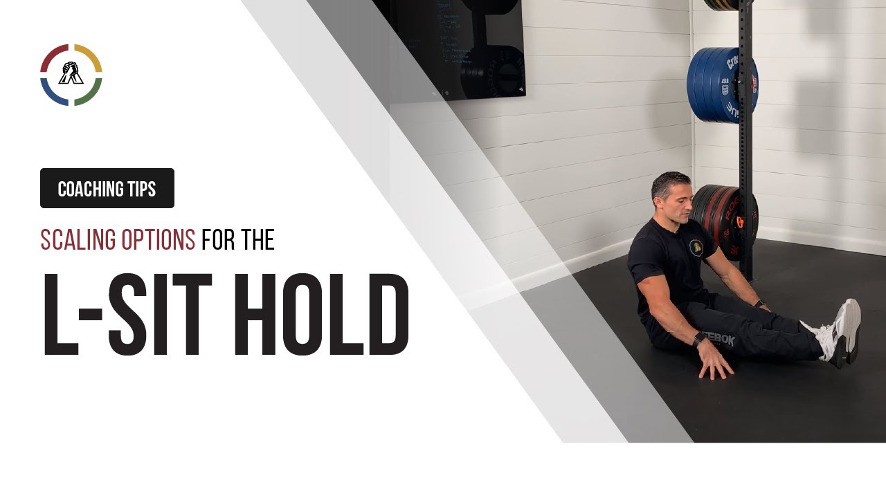 Coaching Tips | Scaling the L-Sit Hold - YouTube