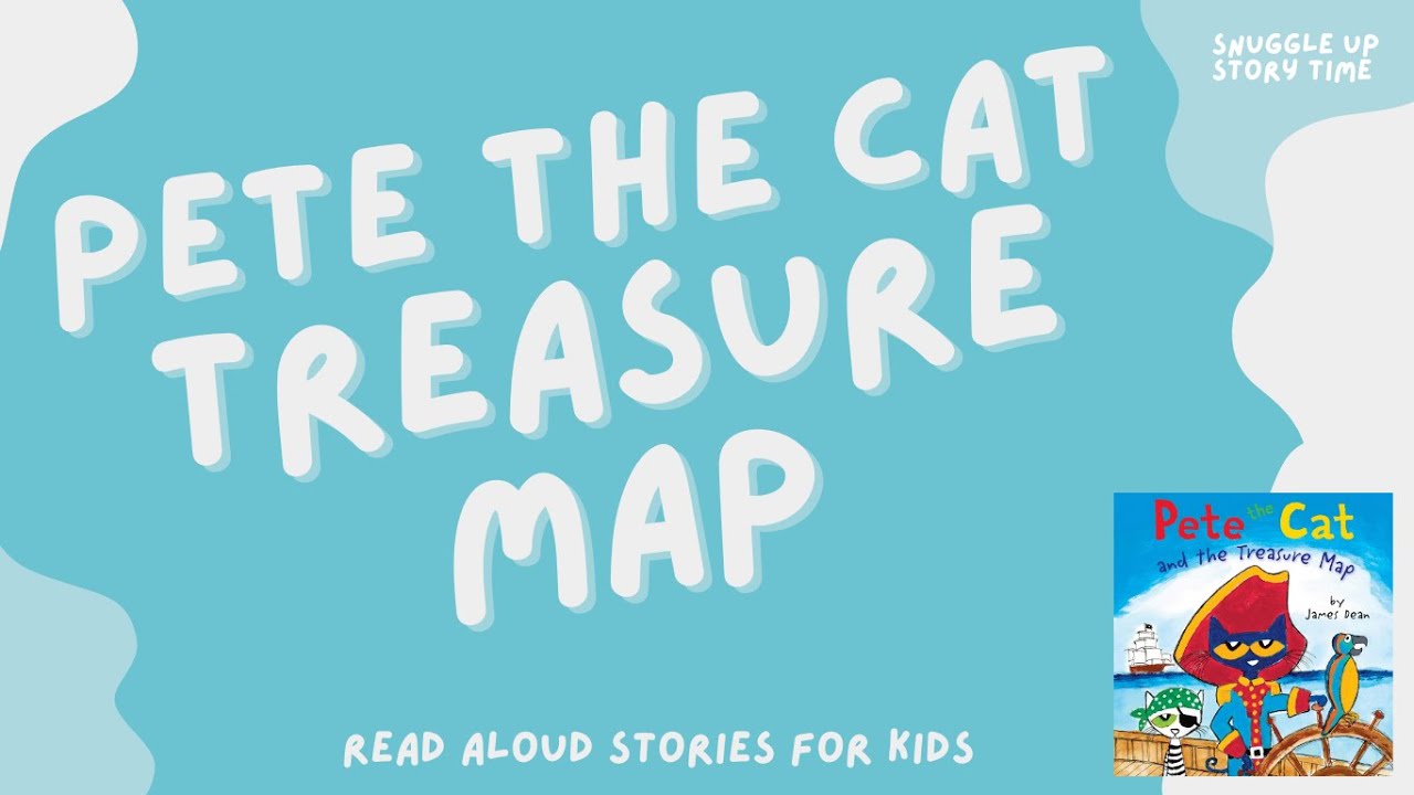 Pete The Cat and the Treasure Map by James Dean | | Children's Books ...