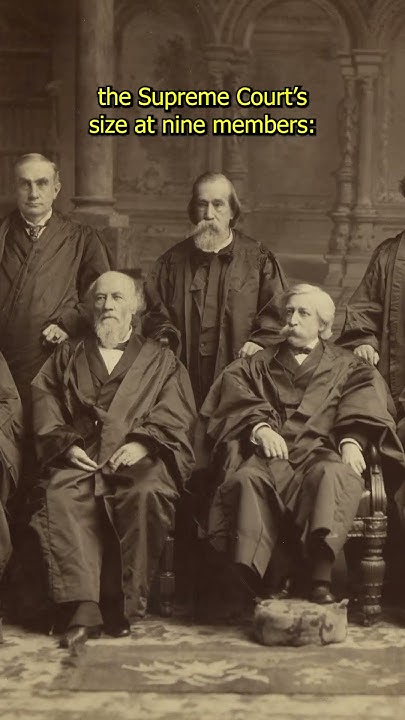 Why the Supreme Court Has Nine Justices | #america #history #trivia ...