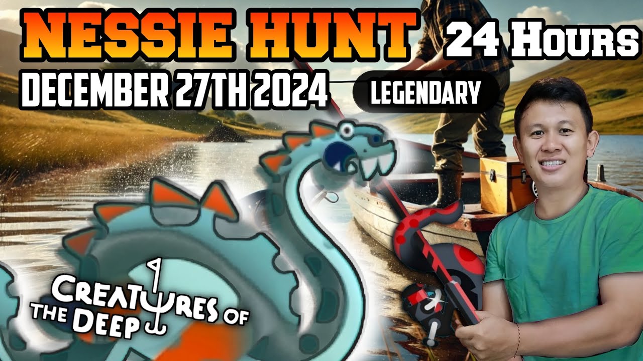 NESSIE LOCATION FRIDAY DECEMBER 27th 2024 #creaturesofthedeep # ...