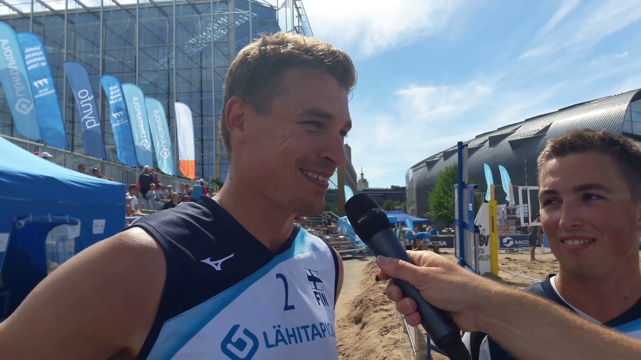 Pekka Piippo ja Pyry Topio haastattelussa LähiTapiola Helsinki Openissa ...
