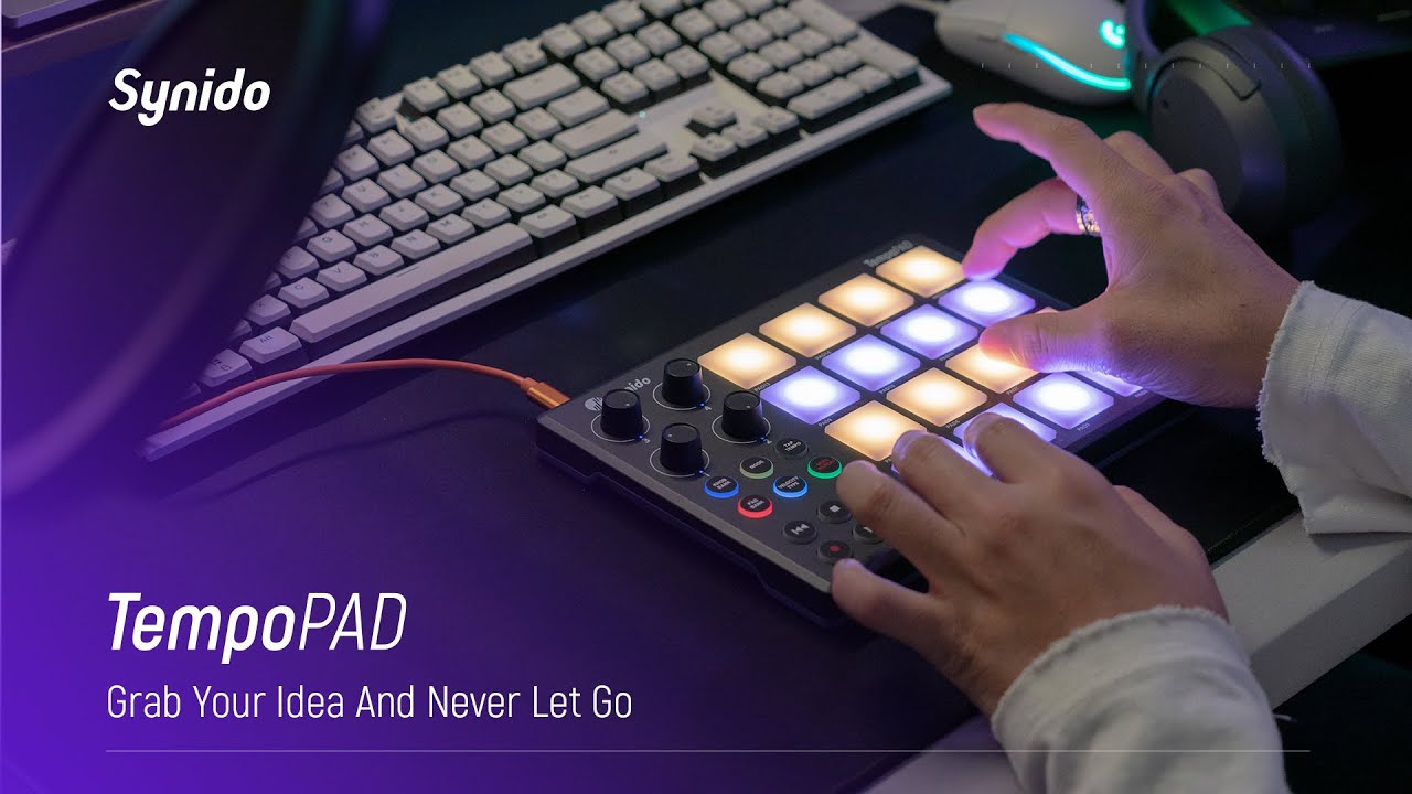 Synido TempoPAD Tutorial | How to connect Synido TempoPAD - YouTube