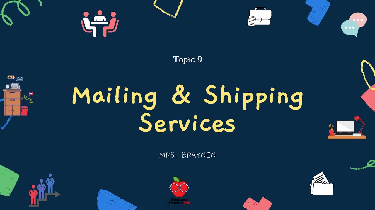Topic 9 - Mailing & Shipping Services BGCSE - YouTube