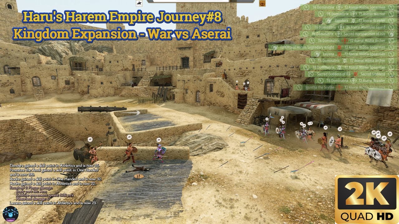 Haru's Harem Empire Journey#8: Kingdom Expansion - War vs Aserai - YouTube