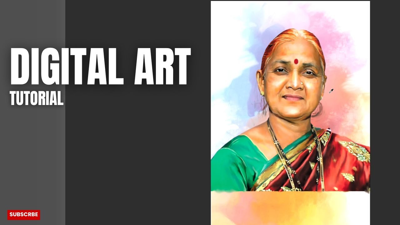 Photoshop Digital painting tutorial - YouTube