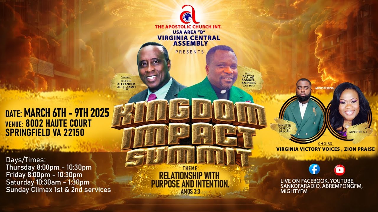 BISHOP ALEXANDER ADU GYAMFI // KINGDOM IMPACT SUMMIT// RELATIONSHIP ...