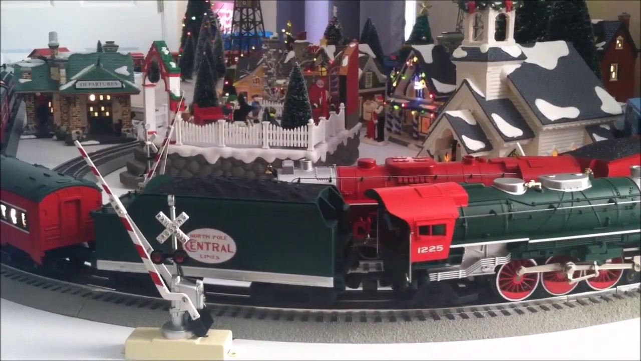 2016 Garrett's Lionel Christmas trains - YouTube