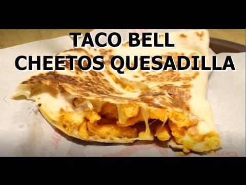 Taco Bell Cheetos Quesadilla! - YouTube