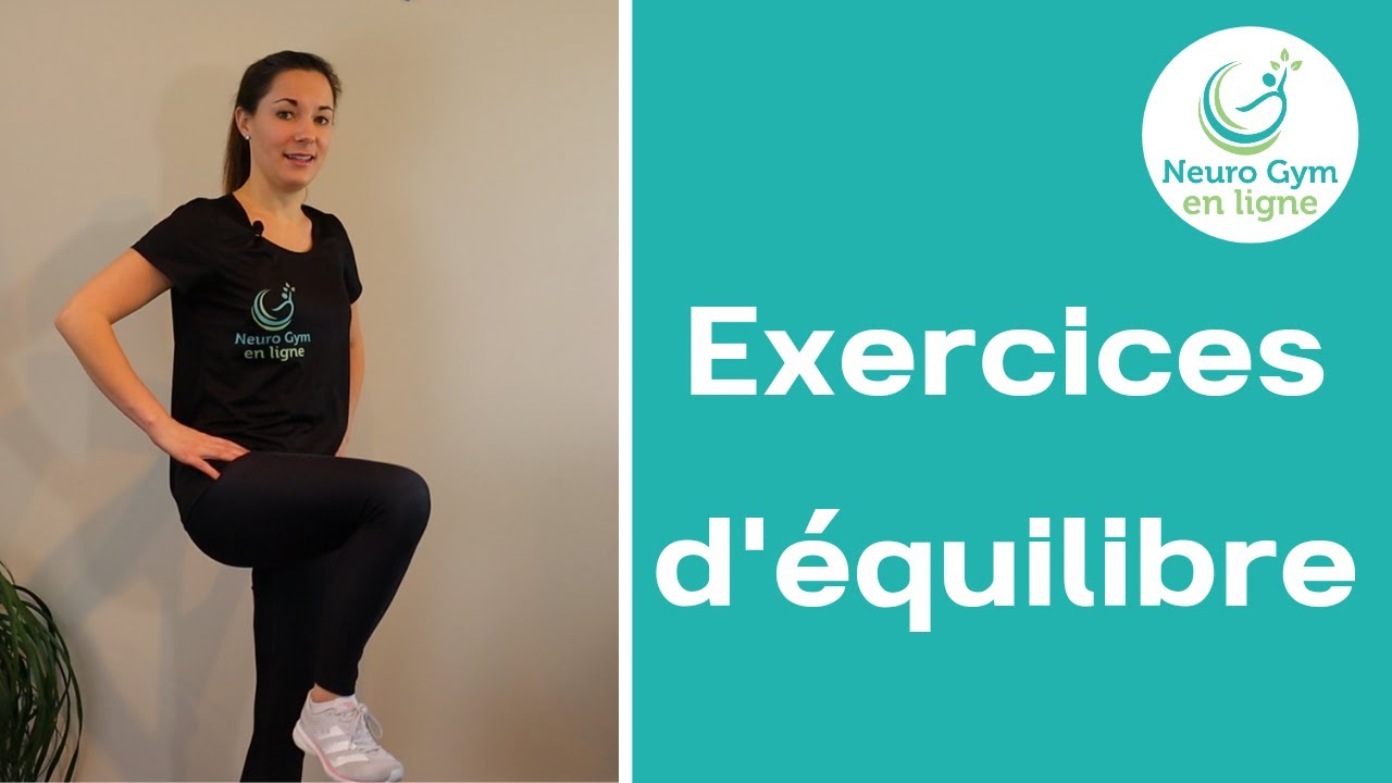 Exercices d'équilibre - YouTube