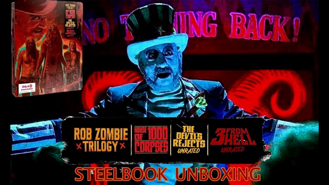 Rob Zombie Trilogy (Target Exclusive: Blu-Ray Steelbook Unboxing) - YouTube