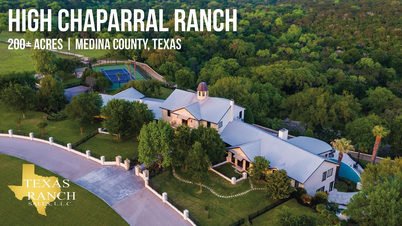 SOLD| High Chaparral Ranch | 200± Acre Medina County Ranch - YouTube
