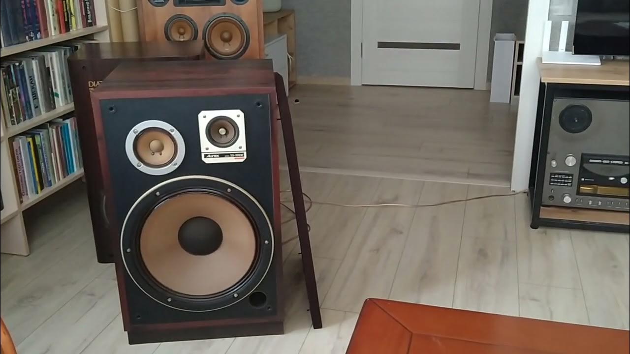 Тест АС Aurex SS-335W - YouTube