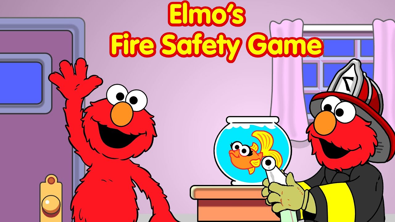 Sesame Street: Elmo's Fire Safety - YouTube