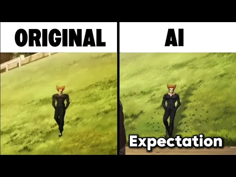 Garou Slide Meme But It's AI Version