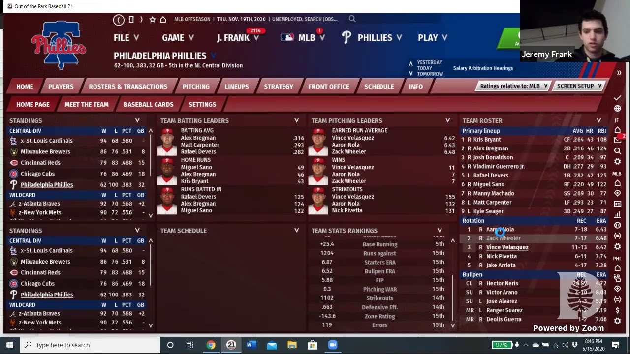 Third Base Teams with Devan Fink - OOTP 21 - YouTube