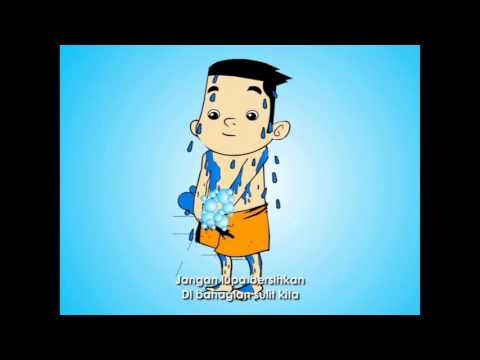 Cara Mandi Dengan Betul