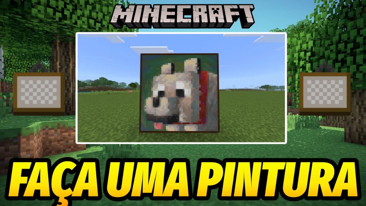 Como fazer uma pintura no Minecraft - YouTube