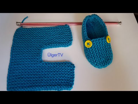 Yeni başlayanlar için adım adım kolay bebek patiği yapımı crochet baby booties