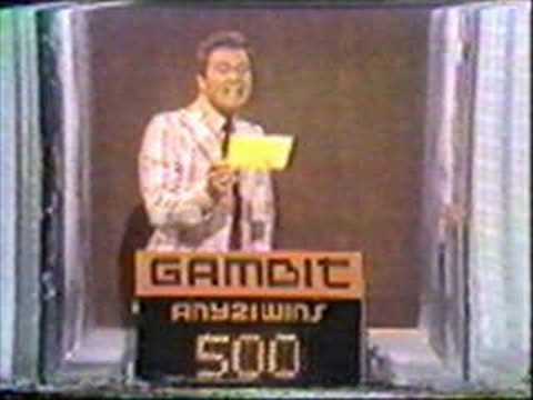 Gambit (CBS) with Wink Martindale & Elaine Stewart - YouTube