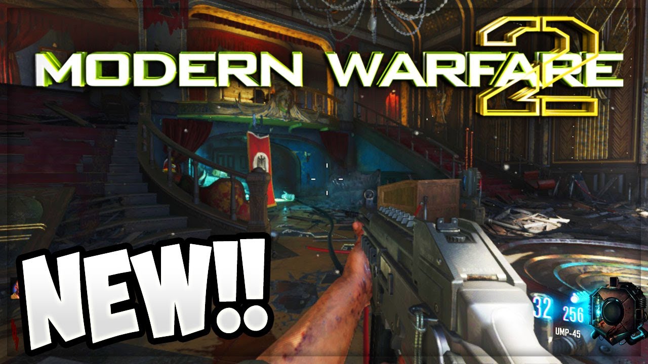 NEW!! MW2 WEAPONS IN BLACK OPS 3 (BO3 ZOMBIES MODERN WARFARE 2 WEAPON ...