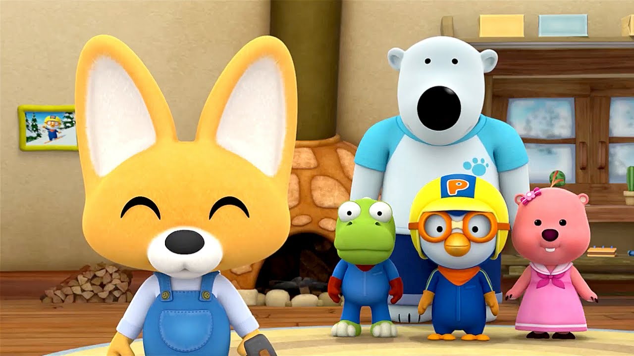 Pororo - Full Episodes Compilation 🤩 (Episodes 41 -45) 🐧 Cartoon for ...