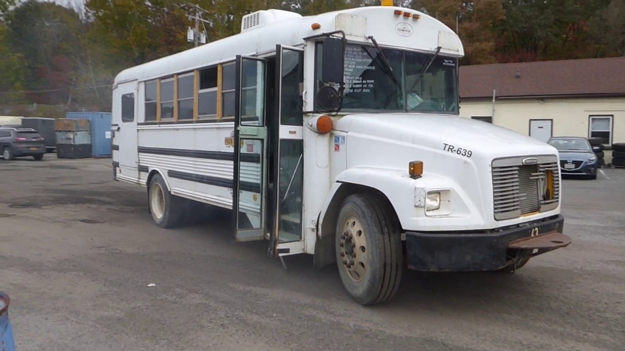 1998 Freightliner Thomas FS65 School Bus - TRO 1025182 - YouTube