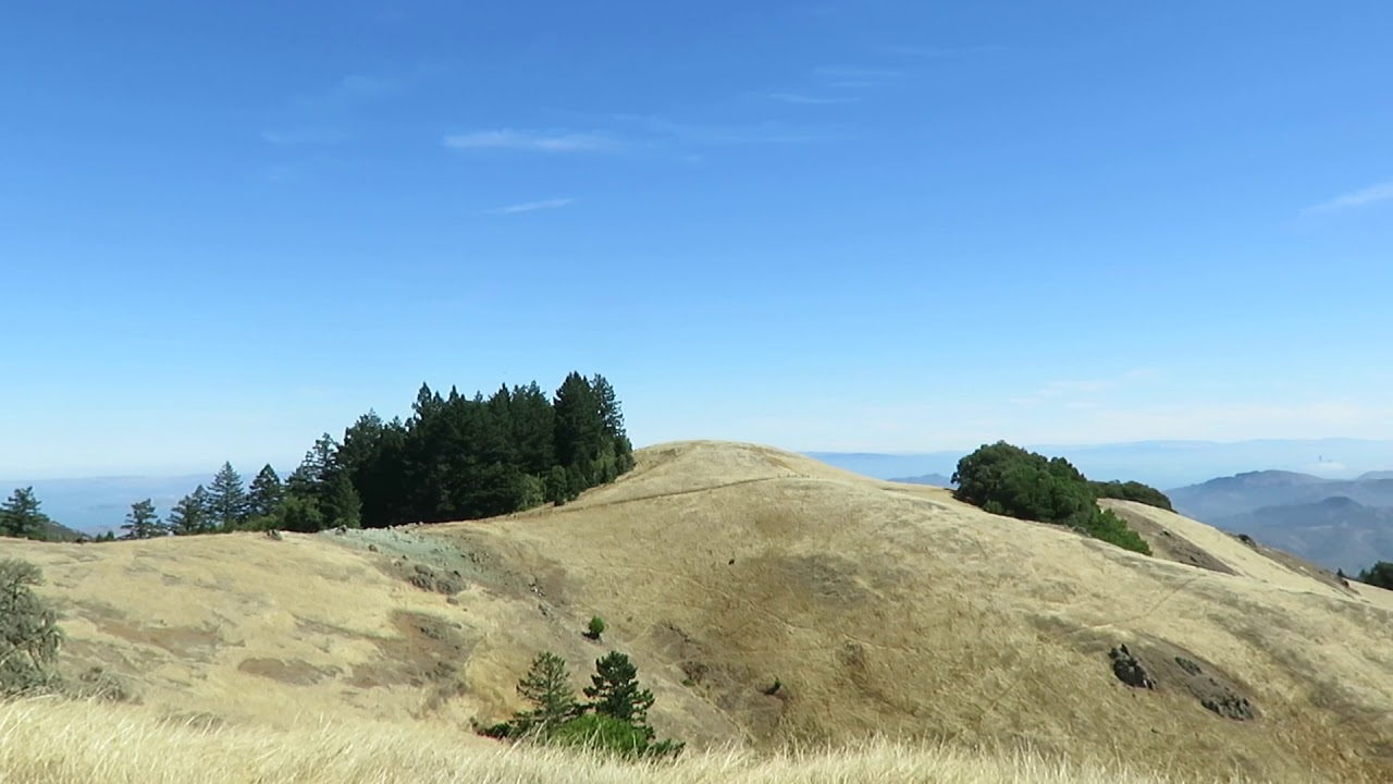 View from Rock Springs area - Mount Tamalpais State Park - California ...