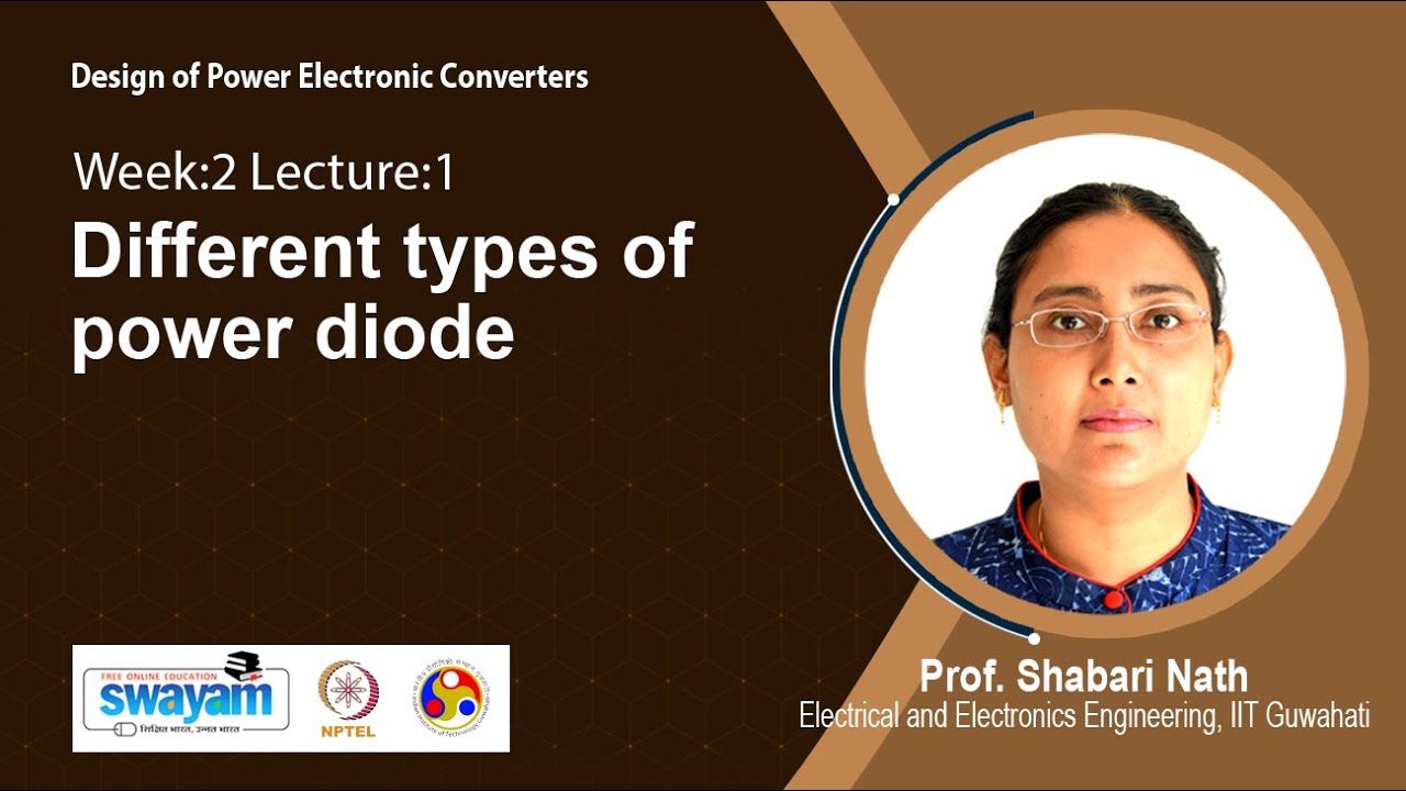 Lec 9: Different types of power diode - YouTube