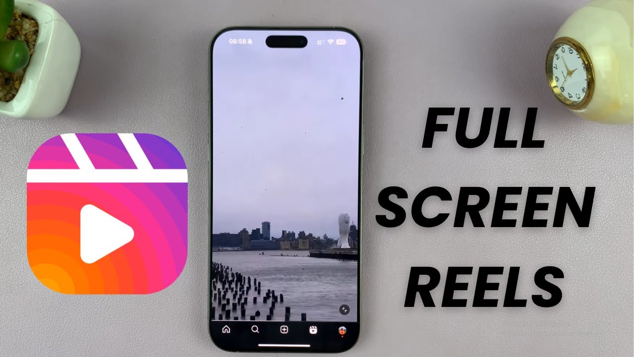How To Watch Instagram Reels In FULL Screen - YouTube