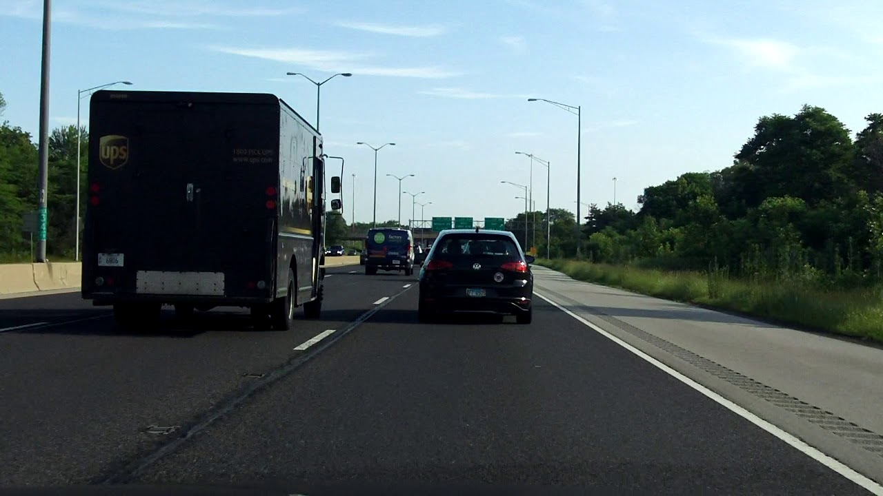 Edens Expressway (Interstate 94 Exit 37 to 29) westbound - YouTube
