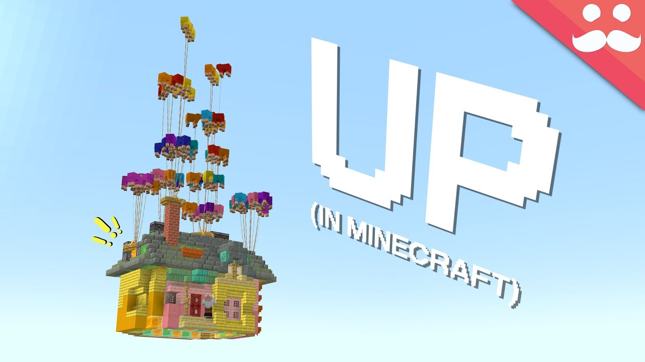 I built the house from UP in Minecraft - YouTube