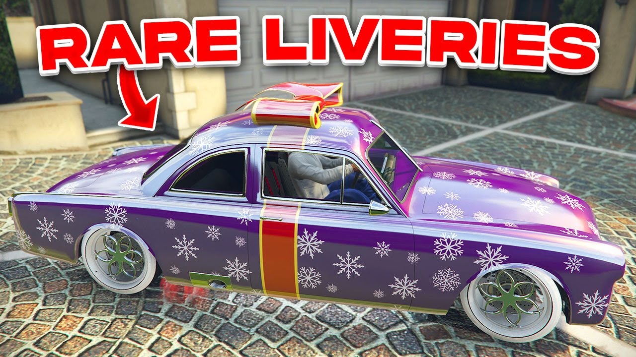 *LIMITED TIME* How to Get RARE Christmas Liveries in GTA Online - YouTube
