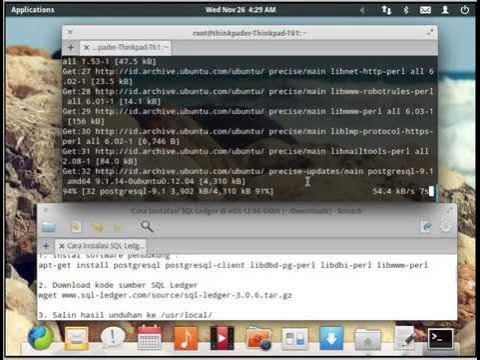 Cara Install SQL Ledger di Ubuntu - How to Install SQL Ledger (LINUX ...