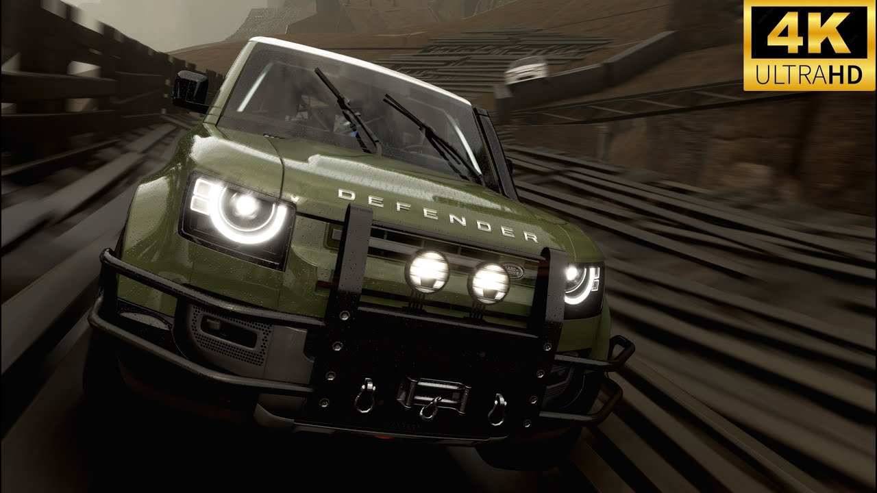 LAND ROVER DEFENDER 100 X num desafio insano ! Forza Horizon 5 | - YouTube