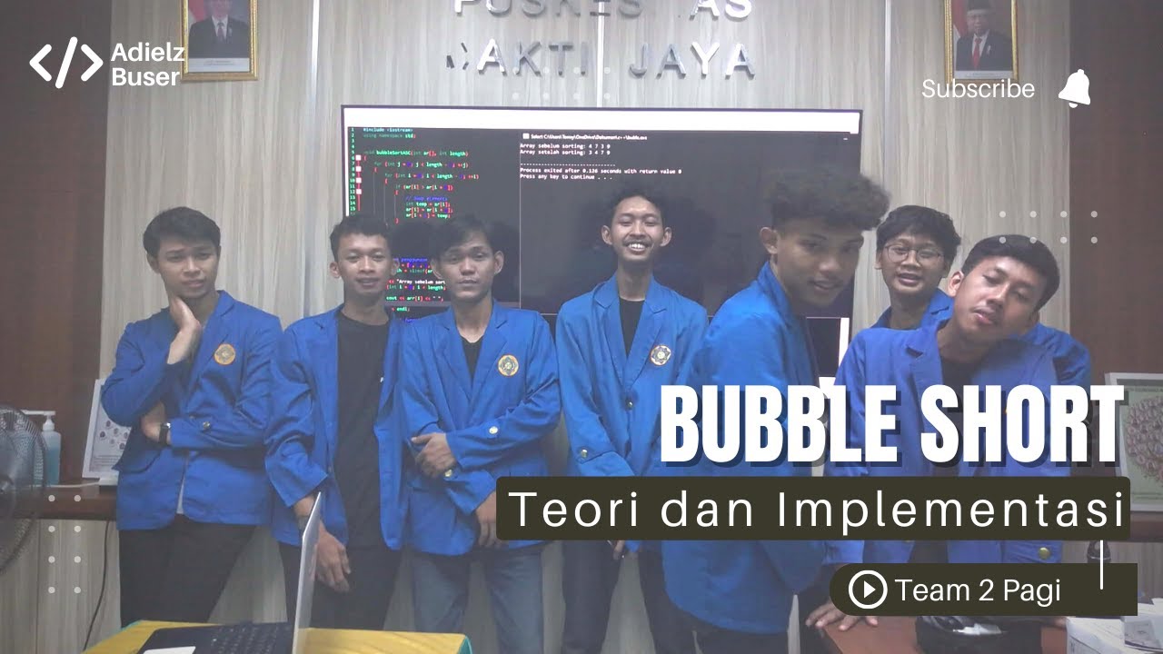 Bubble Short || Teori dan Implementasi - YouTube