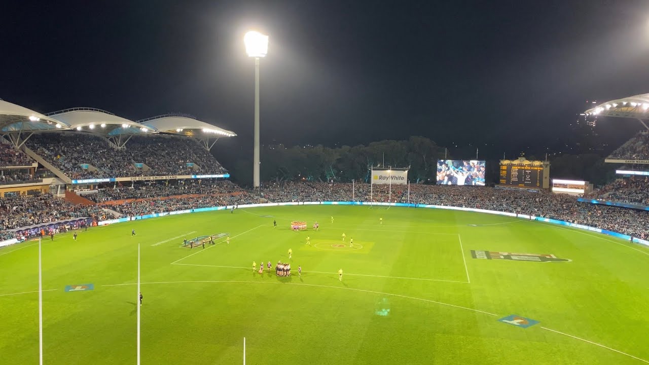 Port Adelaide VS Adelaide - Showdown 56 Round 23 AFL 2024 (Vlog) - YouTube