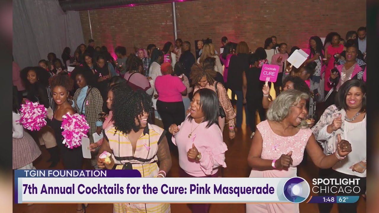 7th Annual Cocktails for the Cure: Pink Masquerade - YouTube